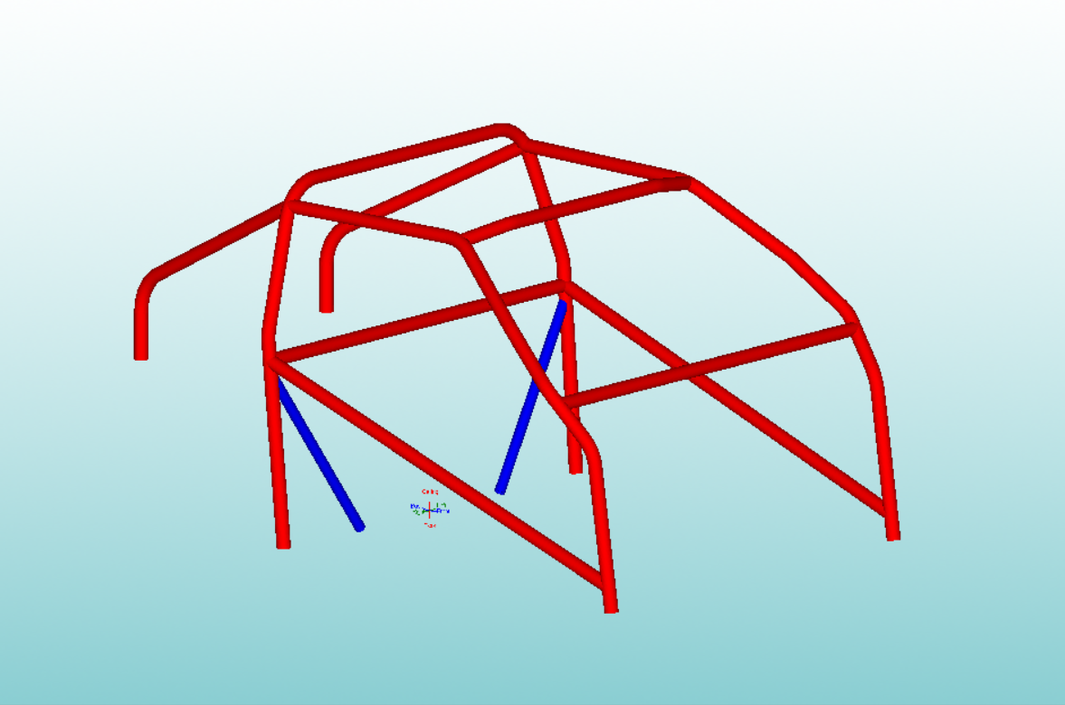 BENT & NOTCHED 8.50 cert Chromolly roll cage 79-93 Mustang – Outlaw ...